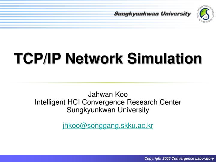 PPT - TCP/IP Network Simulation PowerPoint Presentation, free download - ID:3371435
