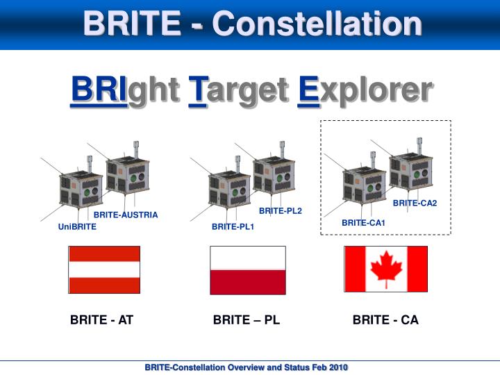 PPT - BRITE - Constellation PowerPoint Presentation, free download - ID ...