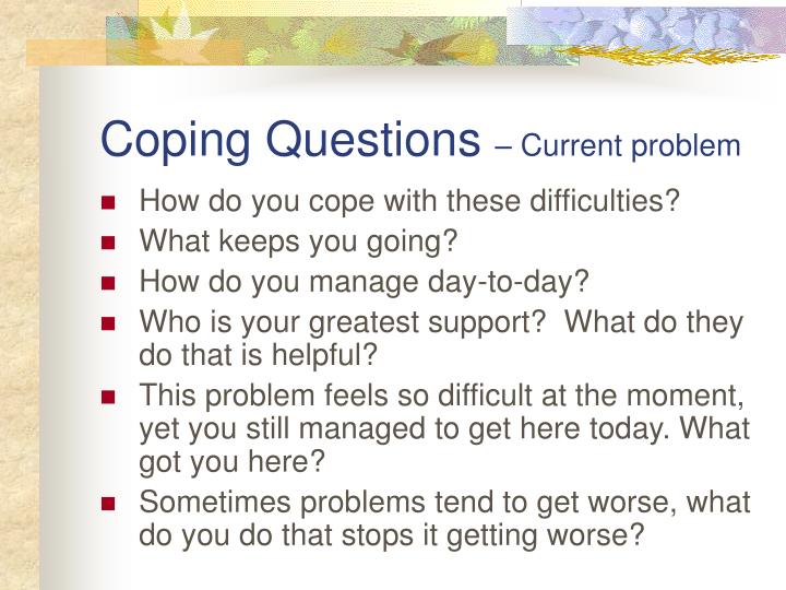 PPT - (Brief) Solution Focused Therapy PowerPoint Presentation - ID:3371688