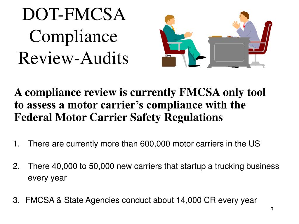 Ppt Fmcsa Safety Regulations Safestat Csa 2010 Fmcsa Rulemaking