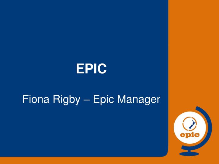 PPT - EPIC PowerPoint Presentation, free download - ID:3372133