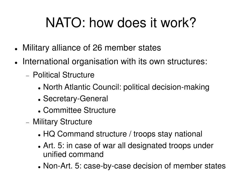 PPT - NATO is shaping its future. On its next summit in Lisbon NATO ...