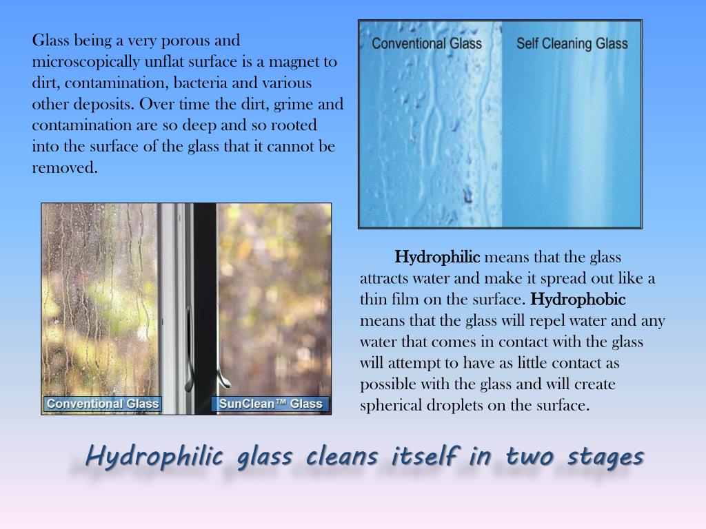 PPT - Self-cleaning Glass : Review PowerPoint Presentation, free ...
