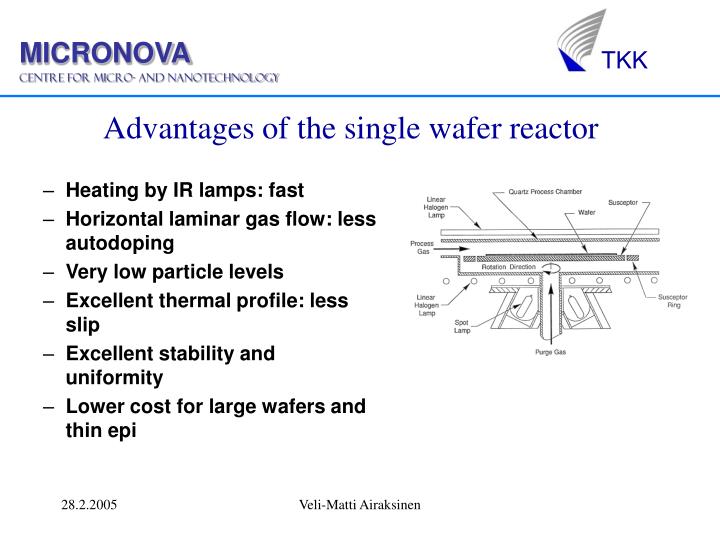 PPT - Epitaxy process and equipment Properties of epitaxial wafers ...