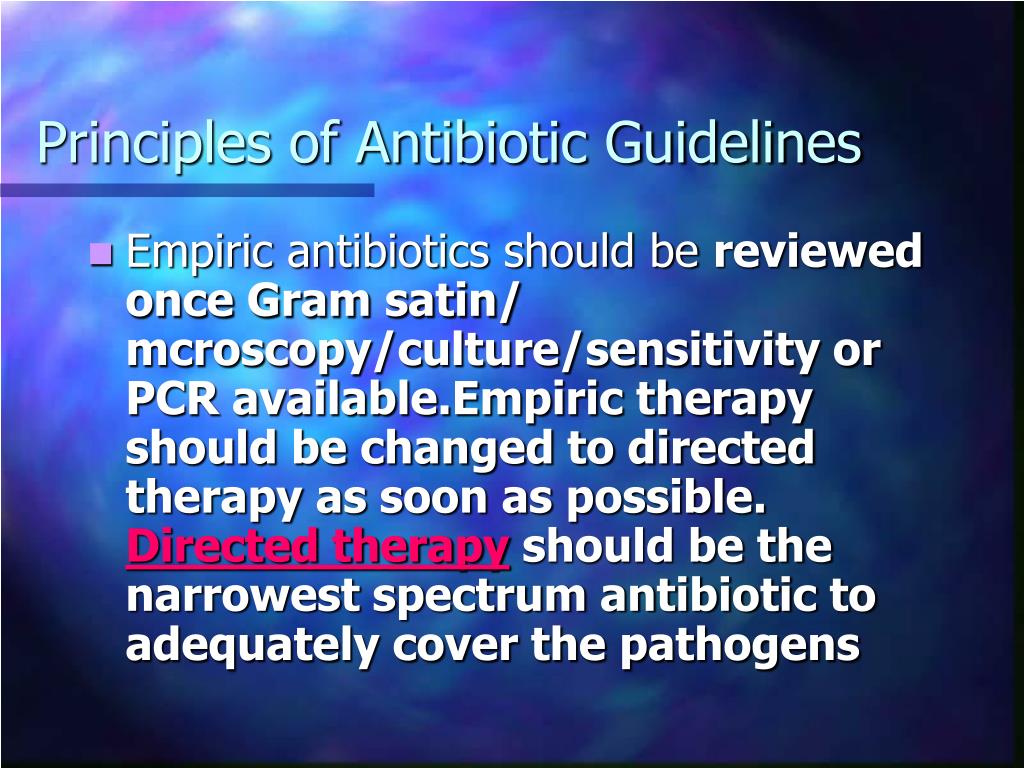 PPT - Clinical Aspects of Antimicrobial Therapy PowerPoint Presentation ...