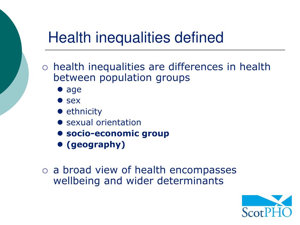 PPT - ScotPHO public health intelligence training course 2011 “ health ... PPT - ScotPHO public health intelligence training course 2011 “ health ...