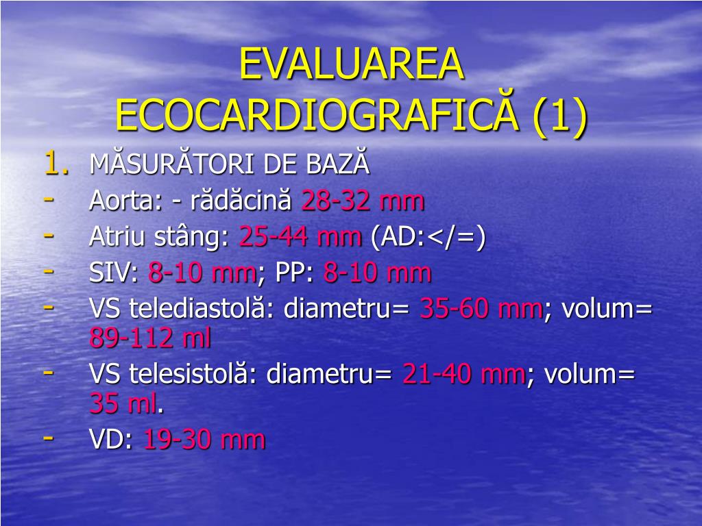 PPT - NO ŢIUNI DE BAZĂ ÎN ECOCARDIOGRAFIE PowerPoint Presentation, free ...