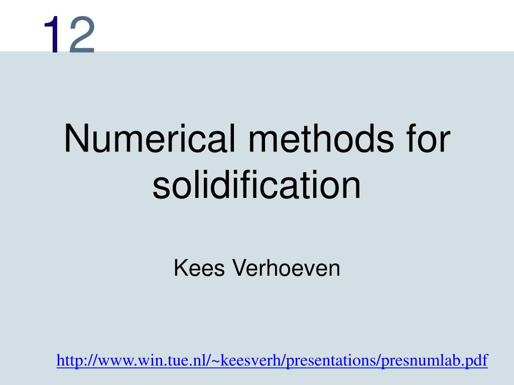  application Of Numerical Analysis In Real Life Slideshare