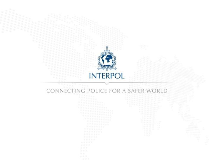 PPT - INTERPOL Activities and tools for fighting global vehicle crime ...