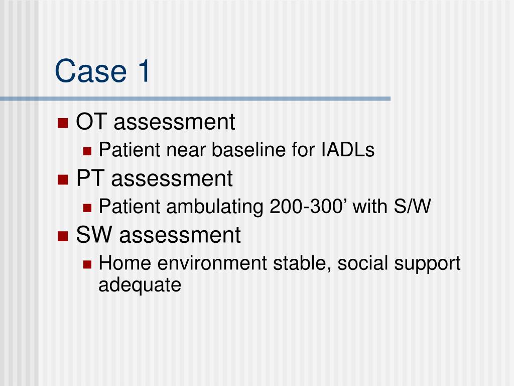 PPT - Post-Acute Care of the Older Patient Rehabilitation and ...