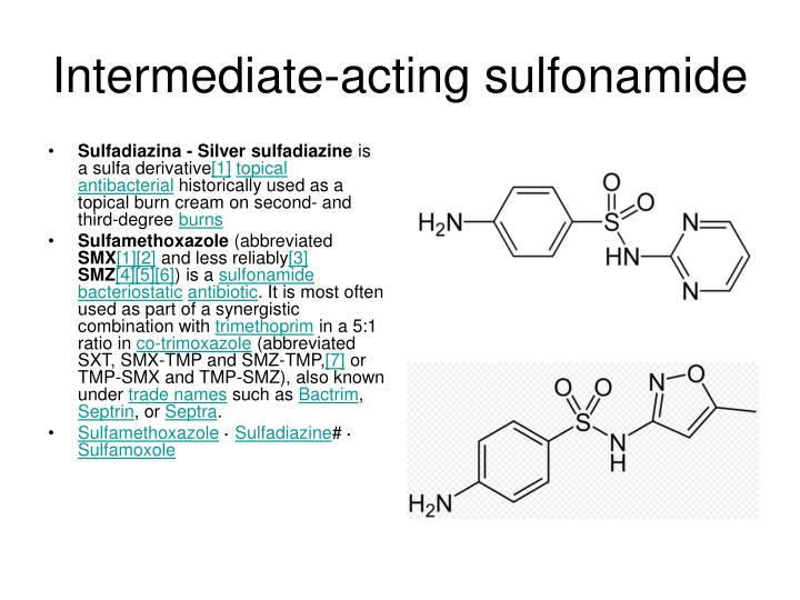 PPT - Sulfonamide PowerPoint Presentation - ID:3374005