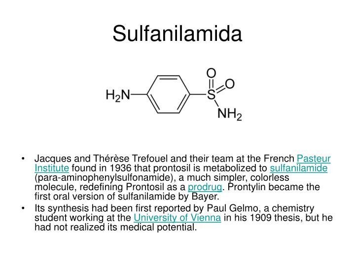 PPT - Sulfonamide PowerPoint Presentation - ID:3374005