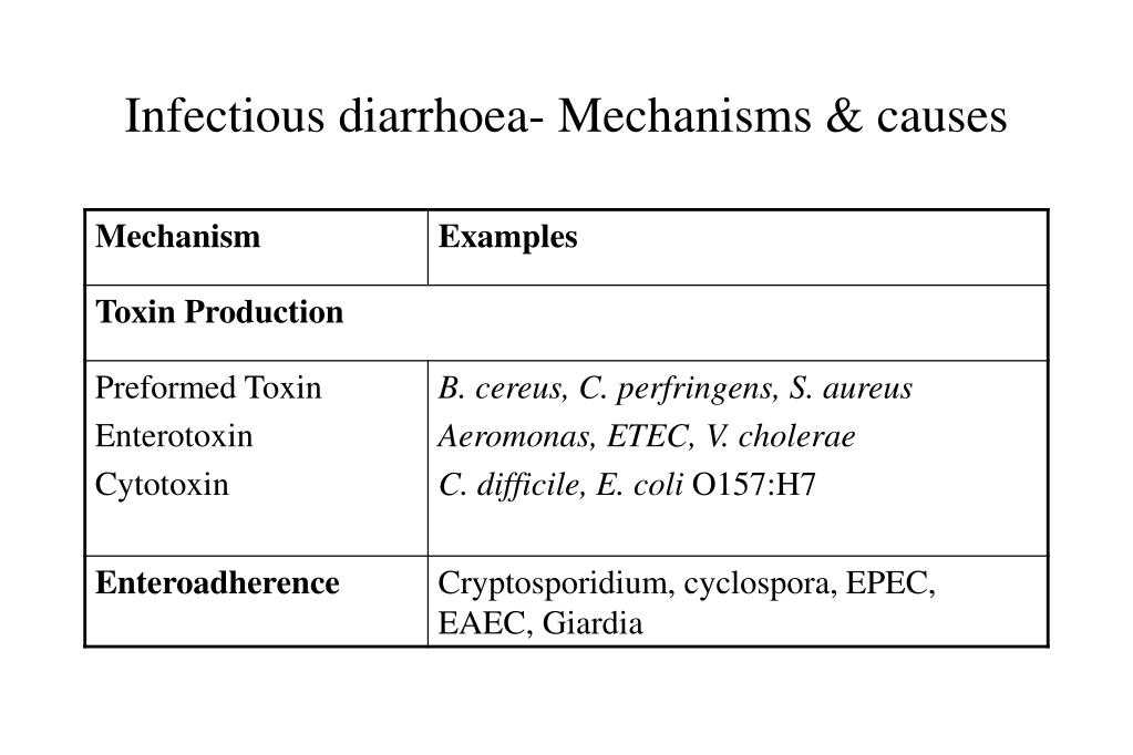 PPT - An Approach to Infective Diarrhoea in the Community and Rational ...