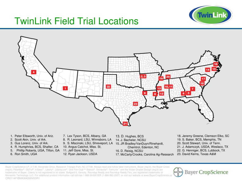 PPT - LibertyLink & Glytol Cotton Trait - FMSV PowerPoint Presentation ...