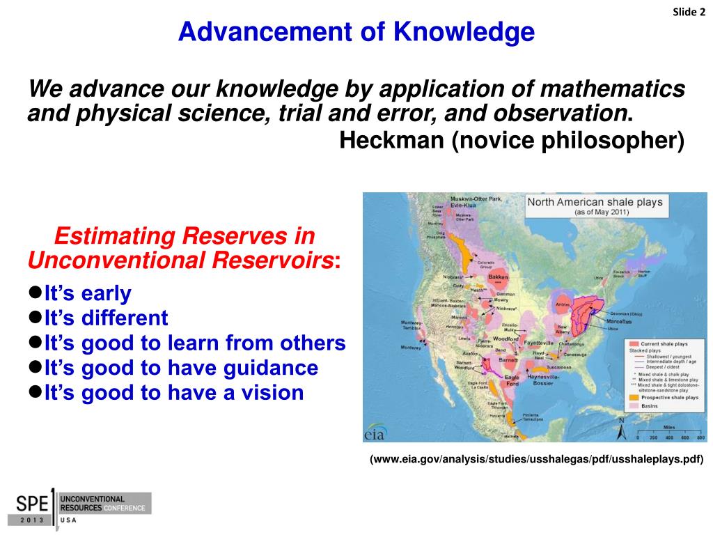 Ppt Best Practices For Reserves Estimation In Unconventional