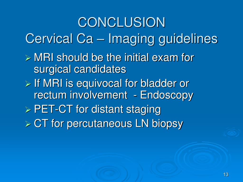 PPT - MRI in Cervical Cancer PowerPoint Presentation, free download ...