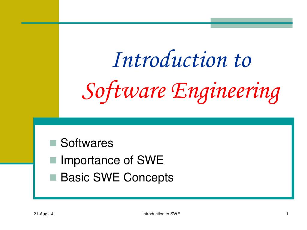 PPT - Introduction to Software Engineering PowerPoint Presentation ... PPT - Introduction to Software Engineering PowerPoint Presentation ...