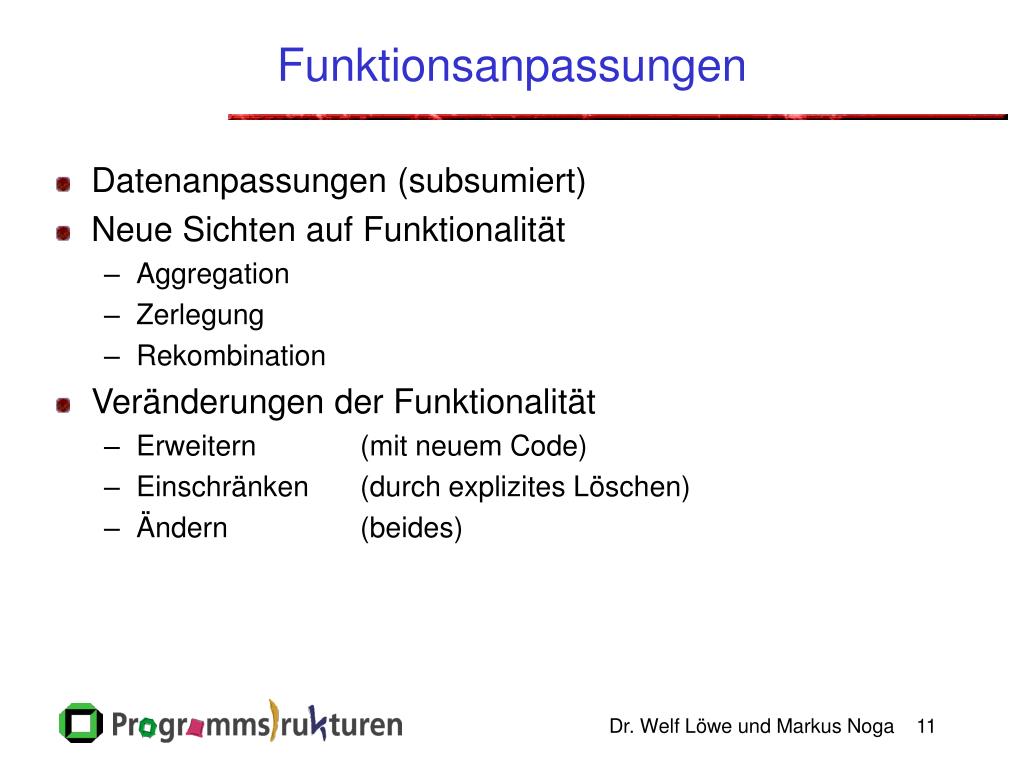 PPT - Gliederung: Teil 3 - Anpassungen PowerPoint Presentation, free ...