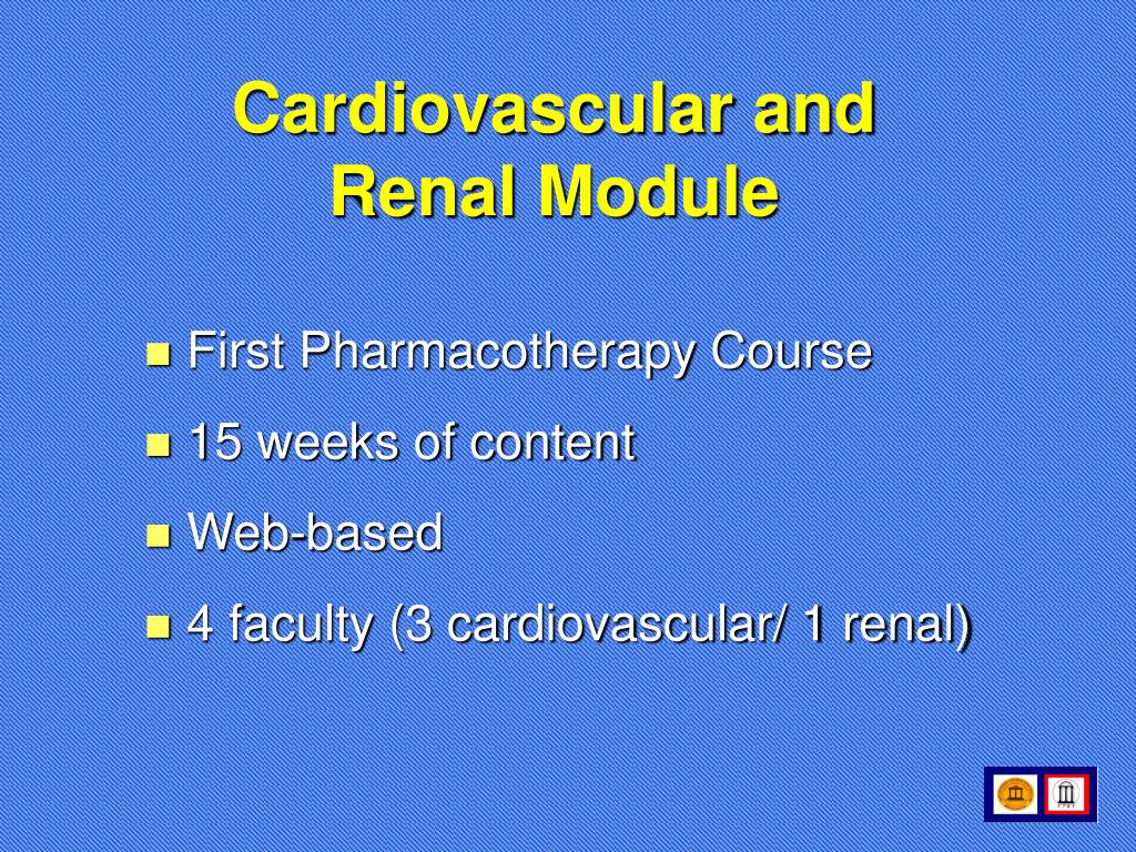 PPT - A Web-Based Pharmacotherapy Course for Nontraditional Doctor of ...