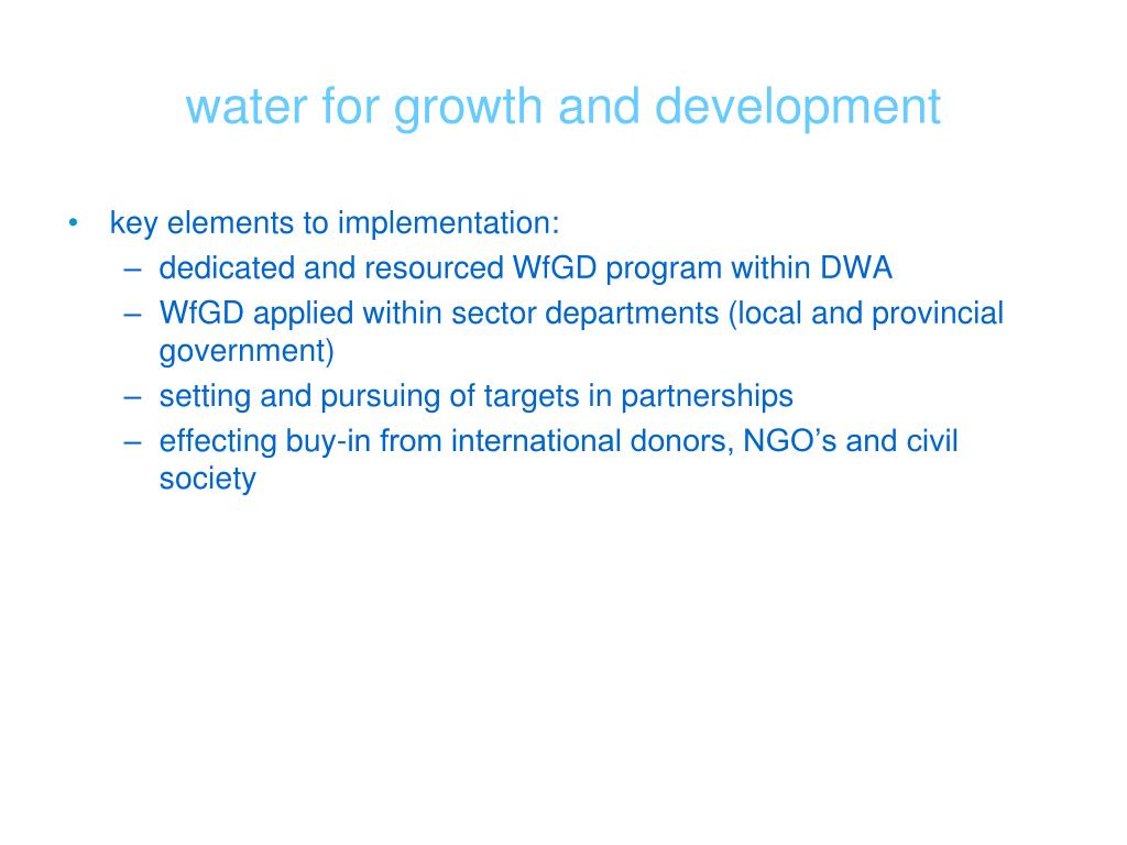 PPT - water sector leadership group PowerPoint Presentation, free ...