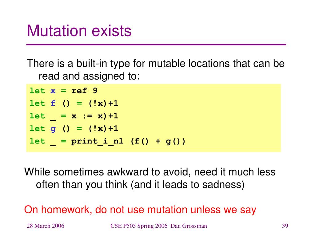 Ppt Csep505 Programming Languages Lecture 1 Intro Caml Functional Programming Powerpoint