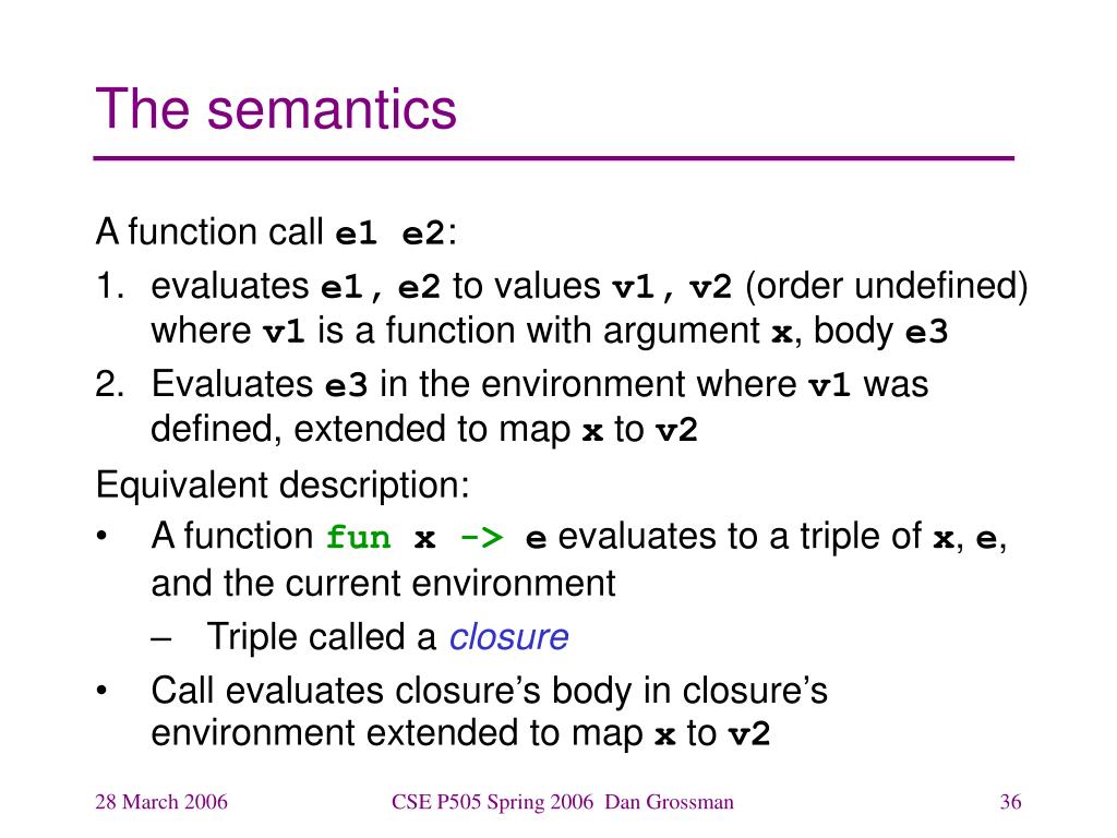 Ppt Csep505 Programming Languages Lecture 1 Intro Caml Functional Programming Powerpoint 5841
