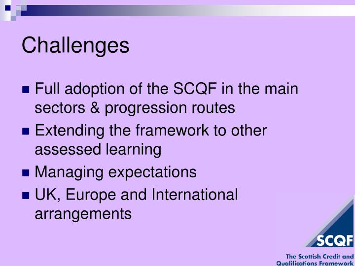 PPT - SCQF PowerPoint Presentation - ID:3377068