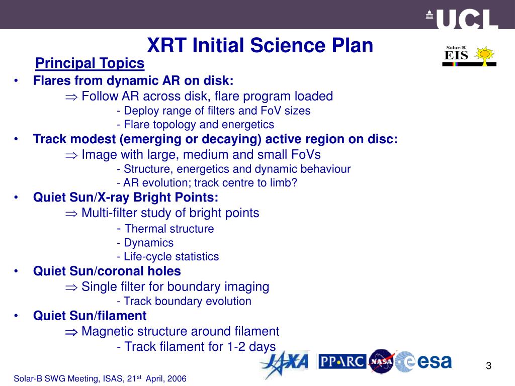 PPT - Joint Observing Plans for SOT/XRT/EIS: Initial 90-Day Science ...