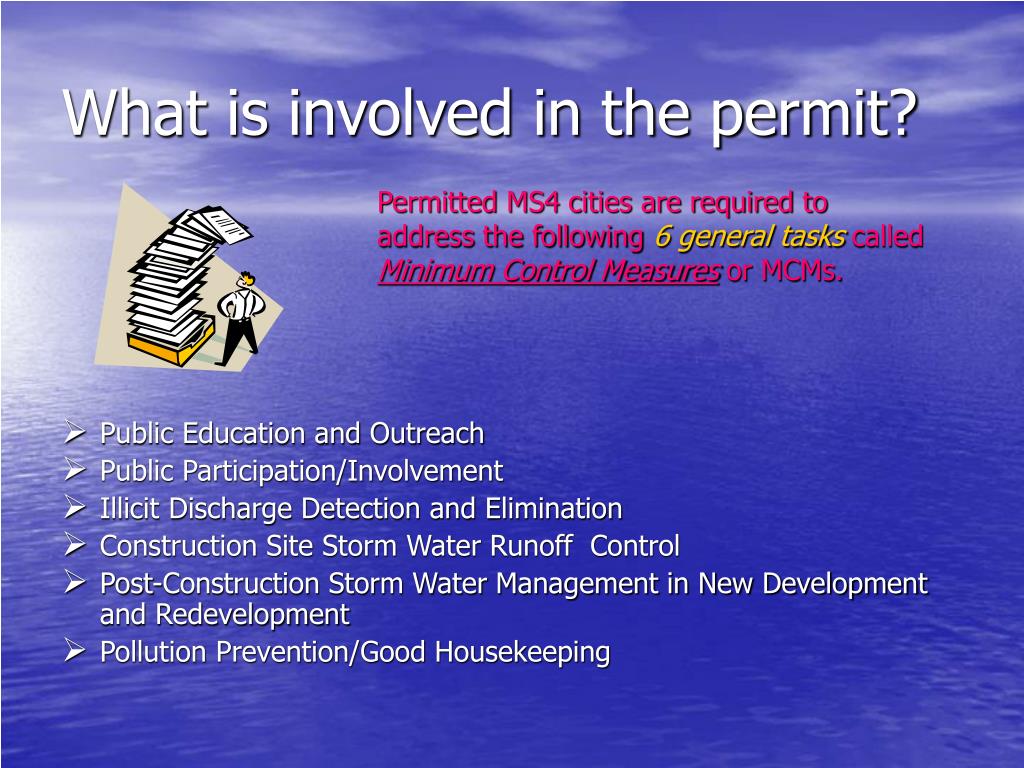PPT - Phase II Storm Water NPDES MS4 Pollution Prevention Plan ...