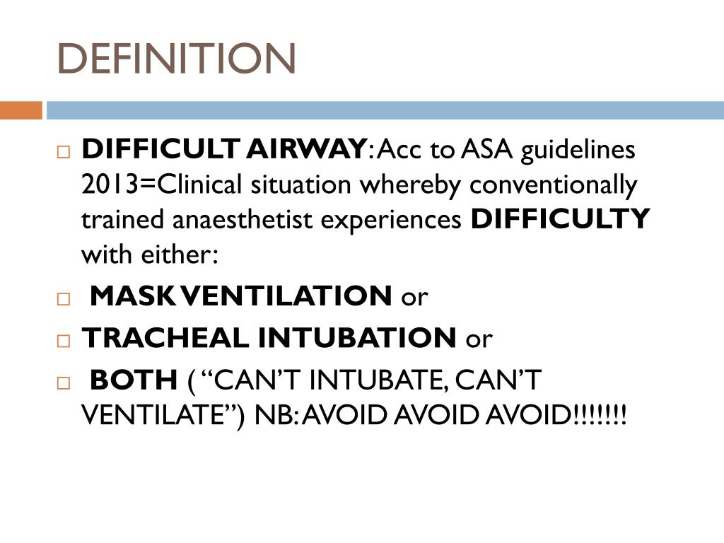 PPT - THE DIFFICULT AIRWAY MANAGEMENT IN ADULT CRITICAL CARE PowerPoint ...