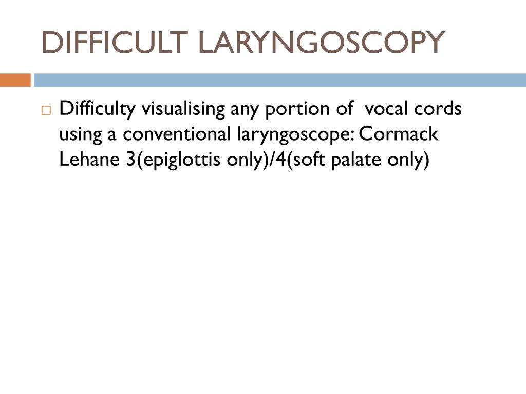 PPT - THE DIFFICULT AIRWAY MANAGEMENT IN ADULT CRITICAL CARE PowerPoint ...