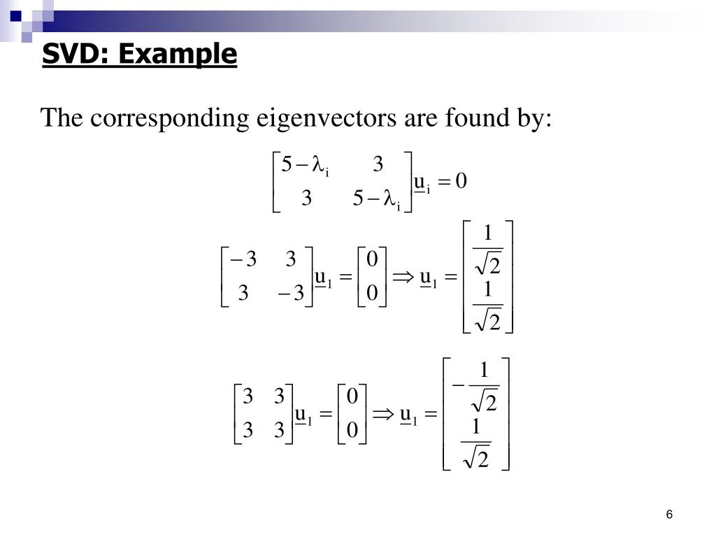 PPT - Tutorial 7 SVD Total Least Squares PowerPoint Presentation, free ... PPT - Tutorial 7 SVD Total Least Squares PowerPoint Presentation, free ...