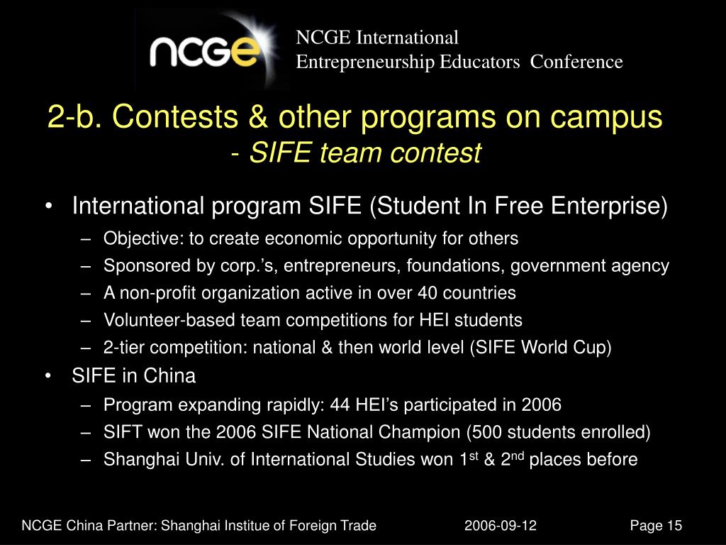 PPT - Graduate Entrepreneurship Education in China PowerPoint ...