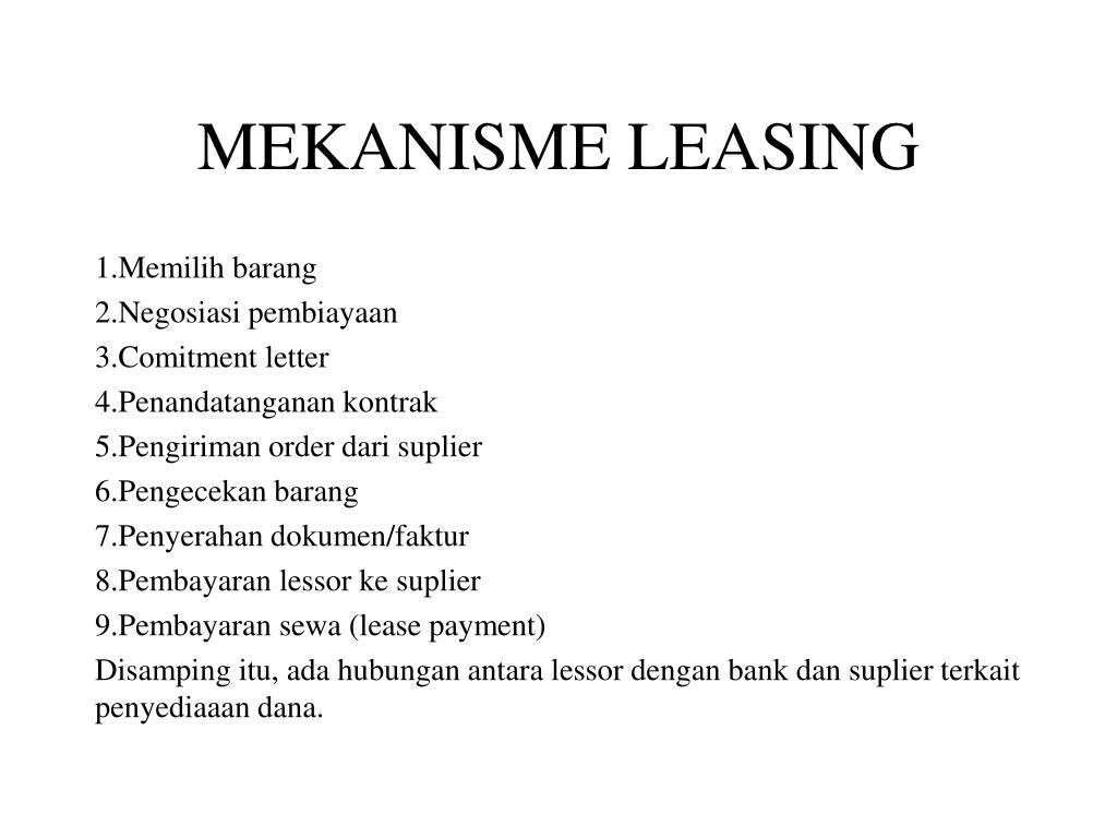 PPT - PERUSAHAAN PEMBIAYAAN DAN MODAL VENTURA PowerPoint Presentation ...