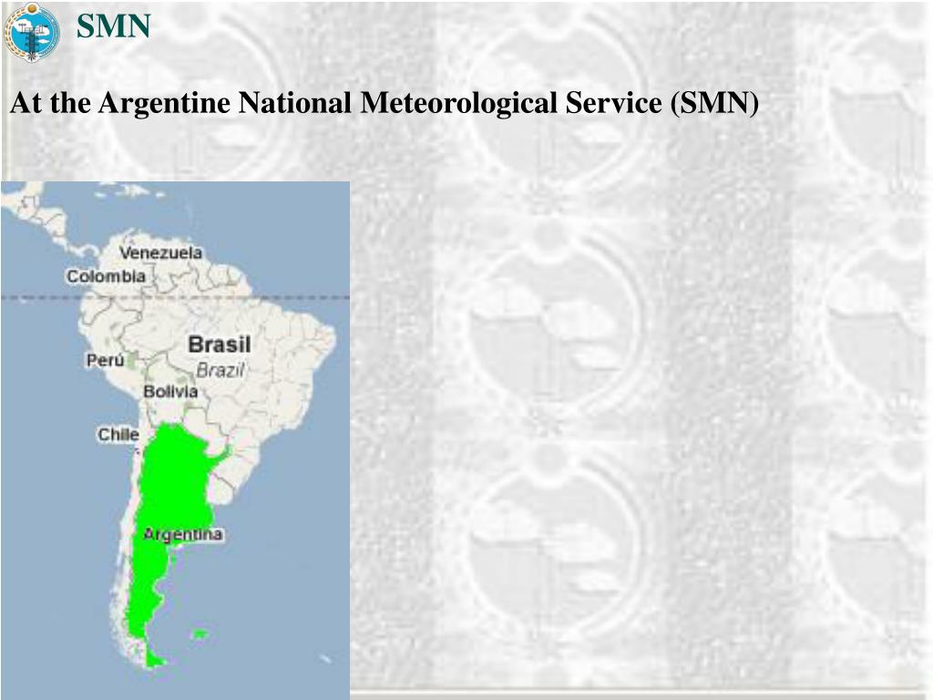 PPT - NATIONAL METEOROLOGICAL SERVICE SERVICIO METEOROLÓGICO NACIONAL ...