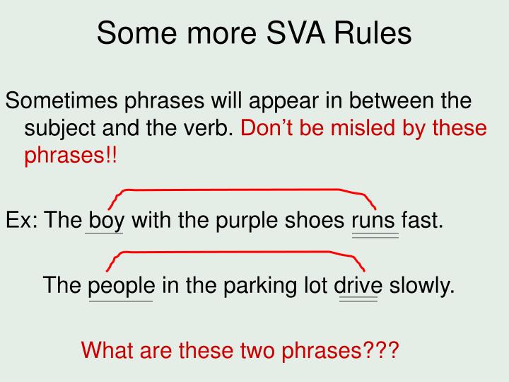 PPT - Subject Verb Agreement PowerPoint Presentation - ID:3379075