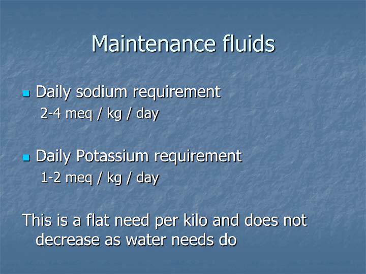PPT - Fluids and Electrolytes PowerPoint Presentation - ID:3379083