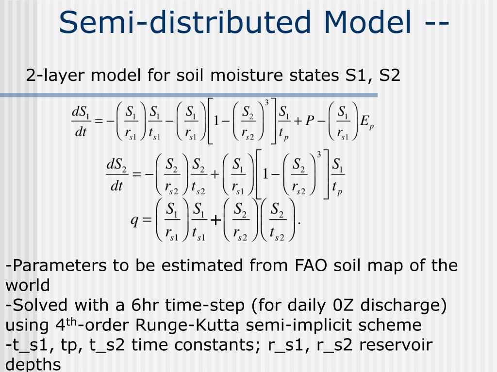 PPT - Short-Term Discharge Forecasting using Data-Based Modeling ...