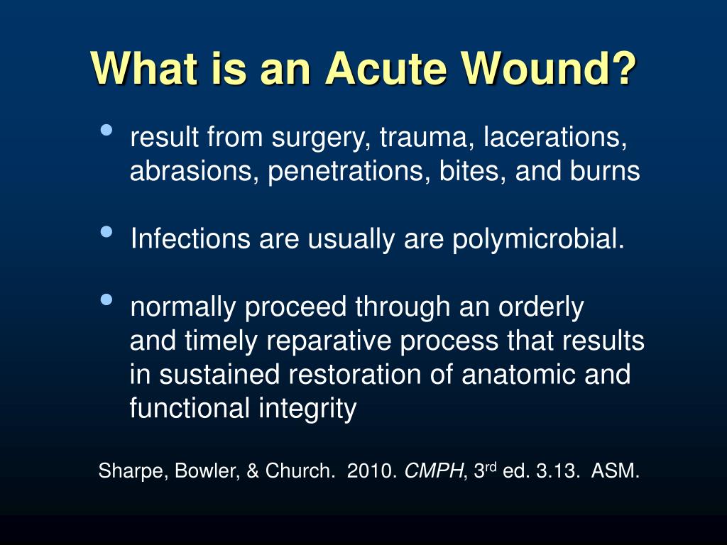 PPT - An Iconoclastic View of Isolates from Acute, Chronic, and ...