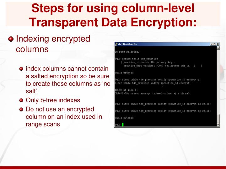 PPT - Transparent Data Encryption Explained PowerPoint Presentation ...