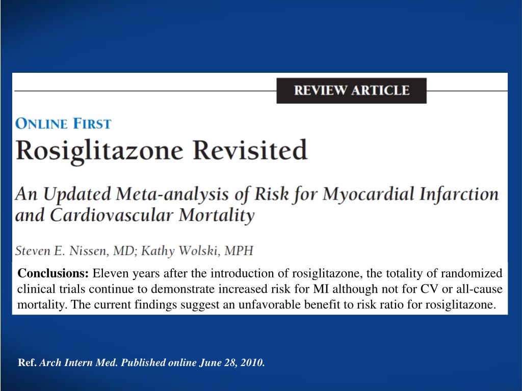 PPT - TZD en el Manejo de la DM tipo 2 Dónde esta la controversia ...