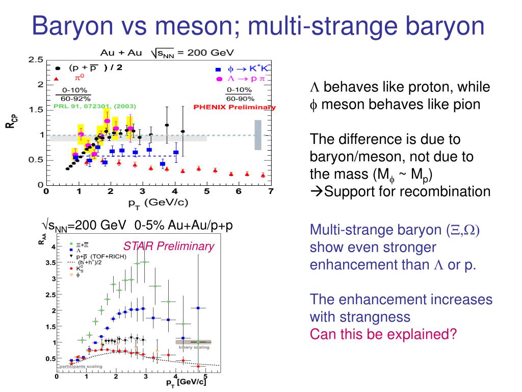 PPT - Hadronic Probes of dense matter at RHIC From light to heavy ...
