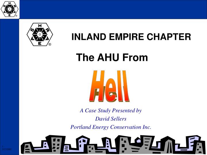 PPT - The AHU From PowerPoint Presentation, free download - ID:3381140