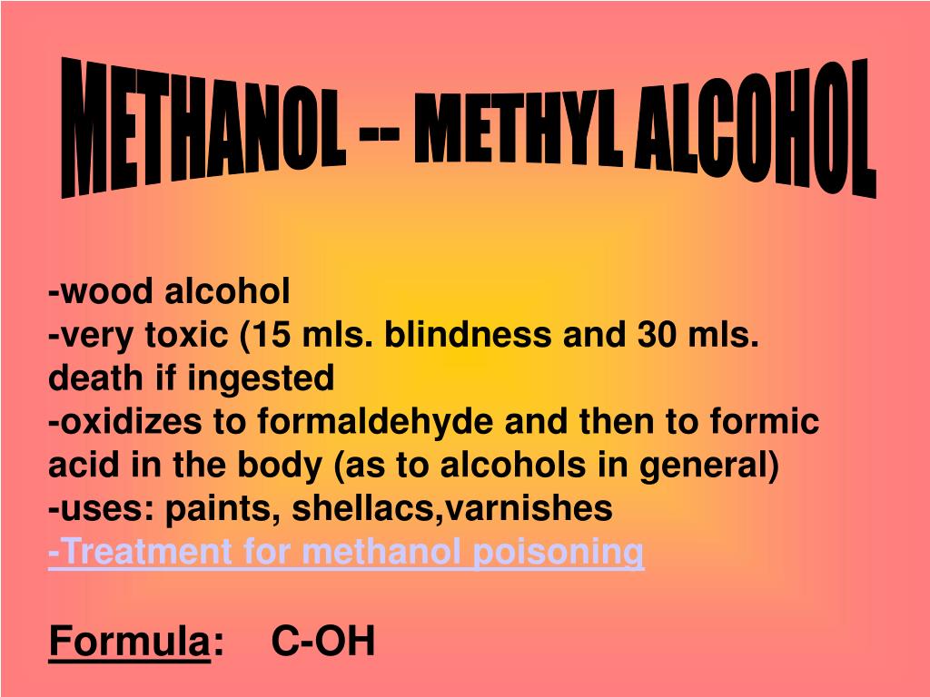 PPT - FOCUS ON ALCOHOLS -OH functional group -nomenclature of alcohols ...