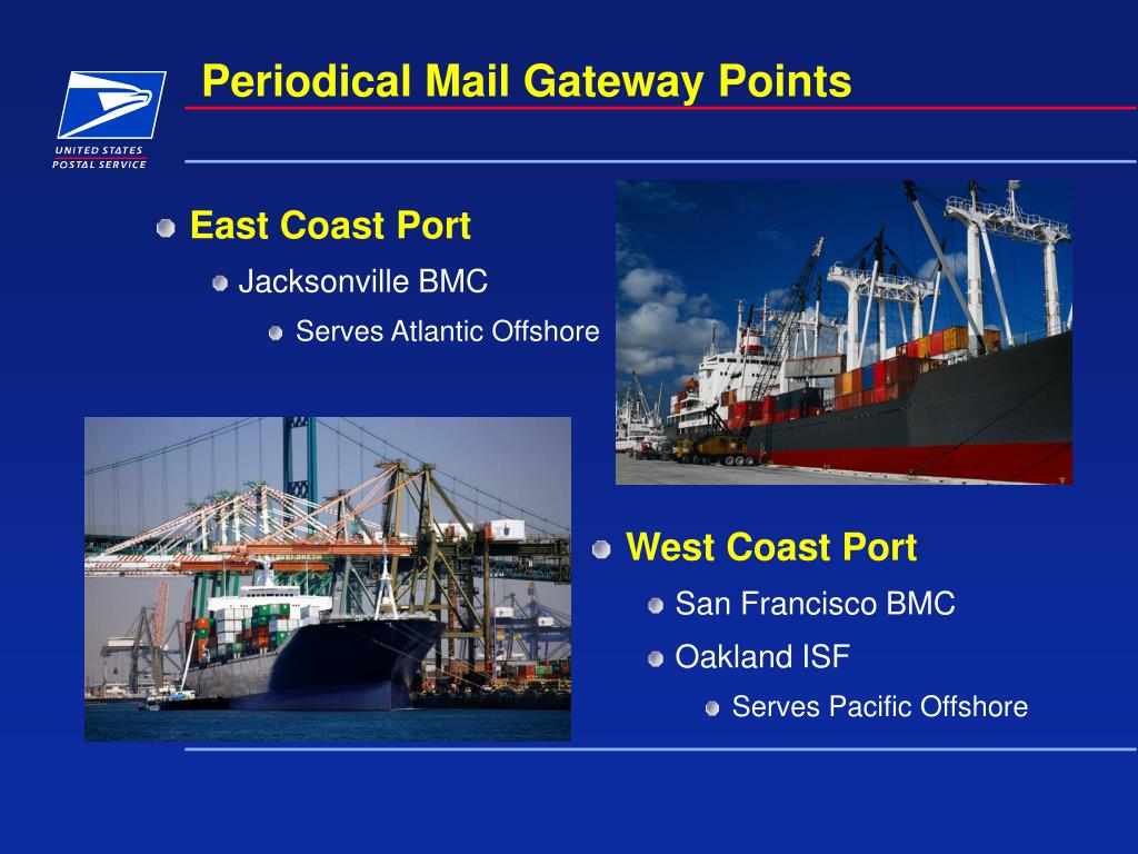 PPT - PERIODICAL MAIL Off-Shore Logistics Presented at July 13 ...