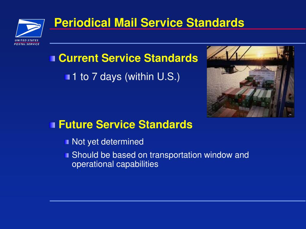 PPT - PERIODICAL MAIL Off-Shore Logistics Presented at July 13 ...