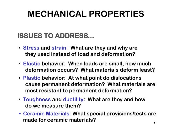 PPT - MECHANICAL PROPERTIES PowerPoint Presentation, free download - ID ... PPT - MECHANICAL PROPERTIES PowerPoint Presentation, free download - ID ...