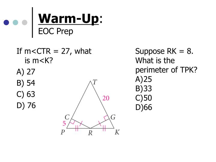PPT - Warm-Up : EOC Prep PowerPoint Presentation, free download - ID ...