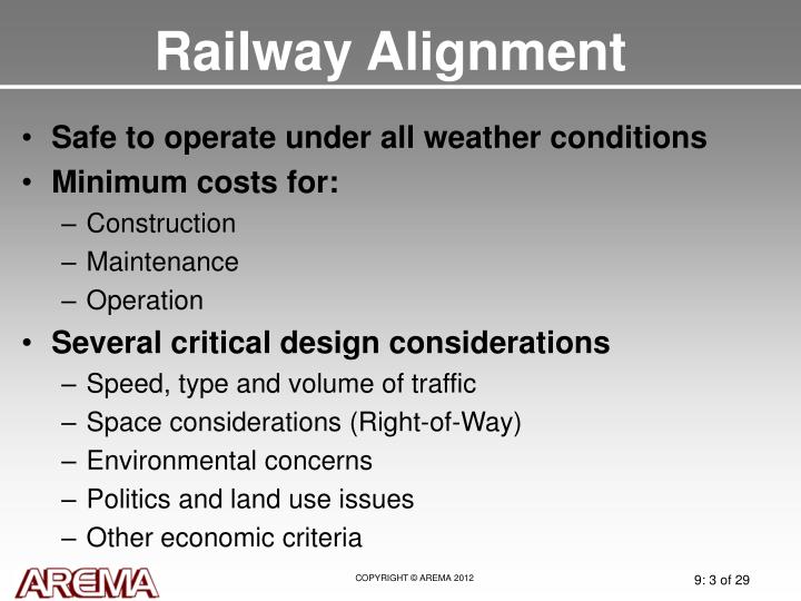 PPT - Module 9: Railway Track Alignment Design PowerPoint Presentation ...