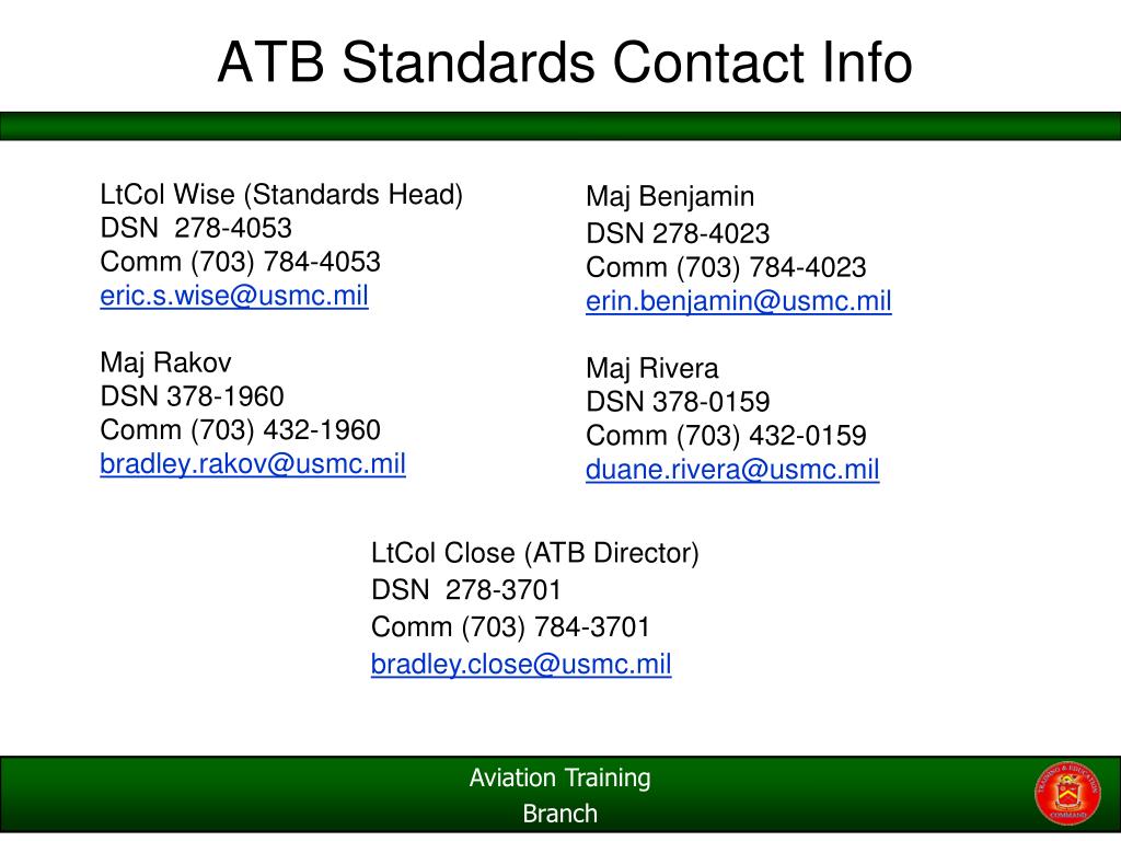 PPT - Aviation Training and Readiness (T&R) Program Manual NAVMC 3500 ...